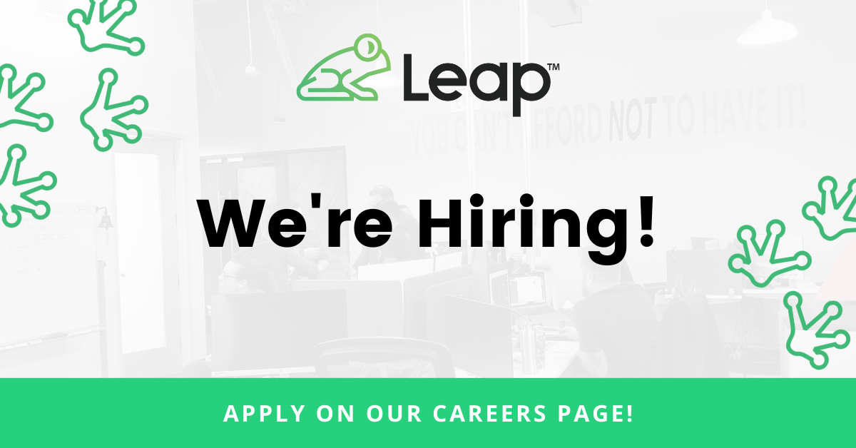 Careers - Leap - The Complete Platform for Professional Contractors