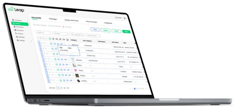SalesPro - Leap - The Complete Platform for Professional Contractors