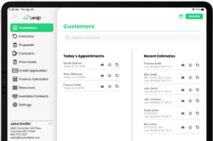 SalesPro - Leap - The Complete Platform for Professional Contractors