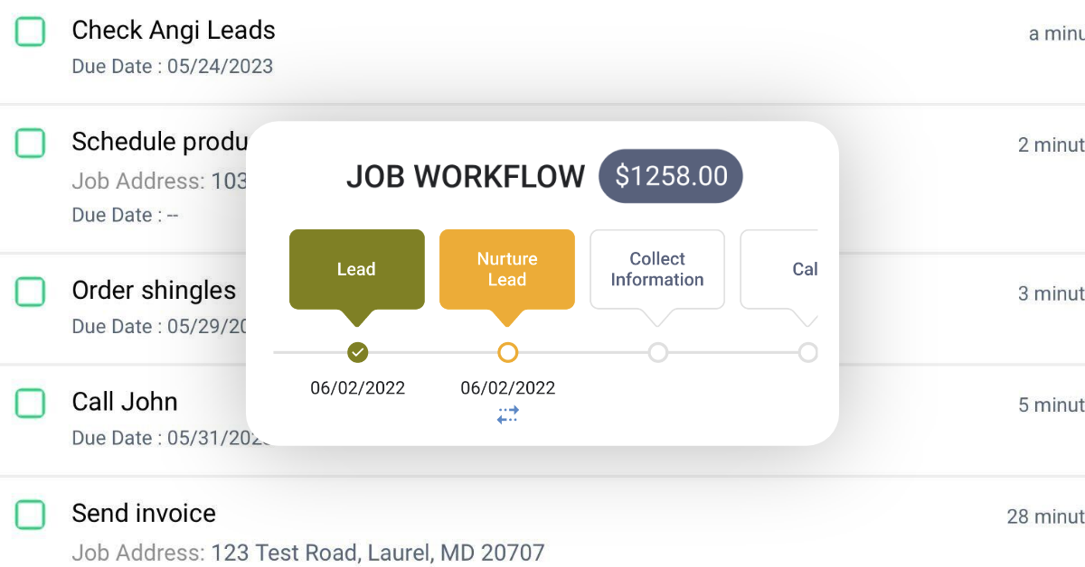 Improve Your Home Improvement Company Workflow - Leap