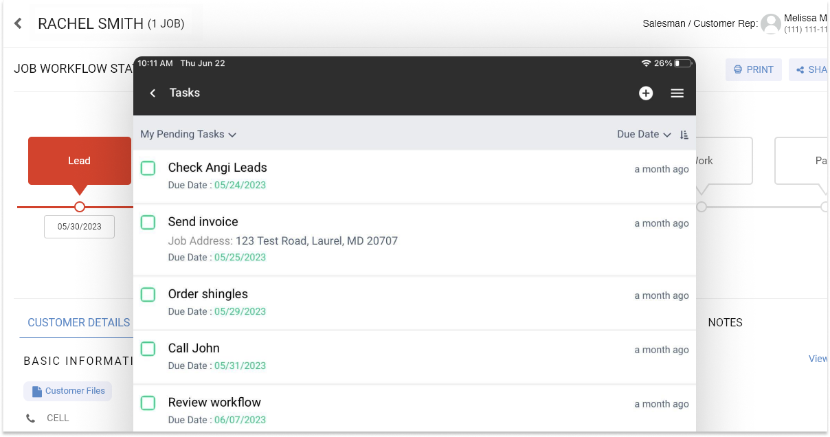 Roofing Contractor Workflow Made Easy - Leap