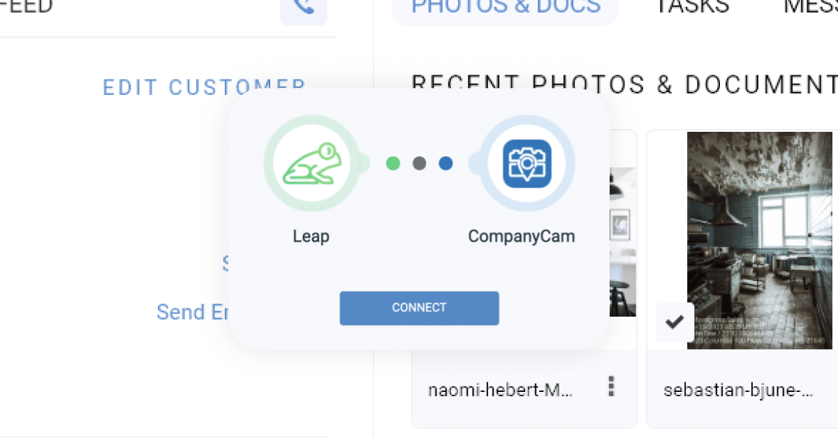 Streamline Your Roofing Documents - Leap