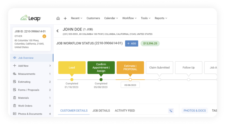 Leap - The Complete Platform for Professional Contractors